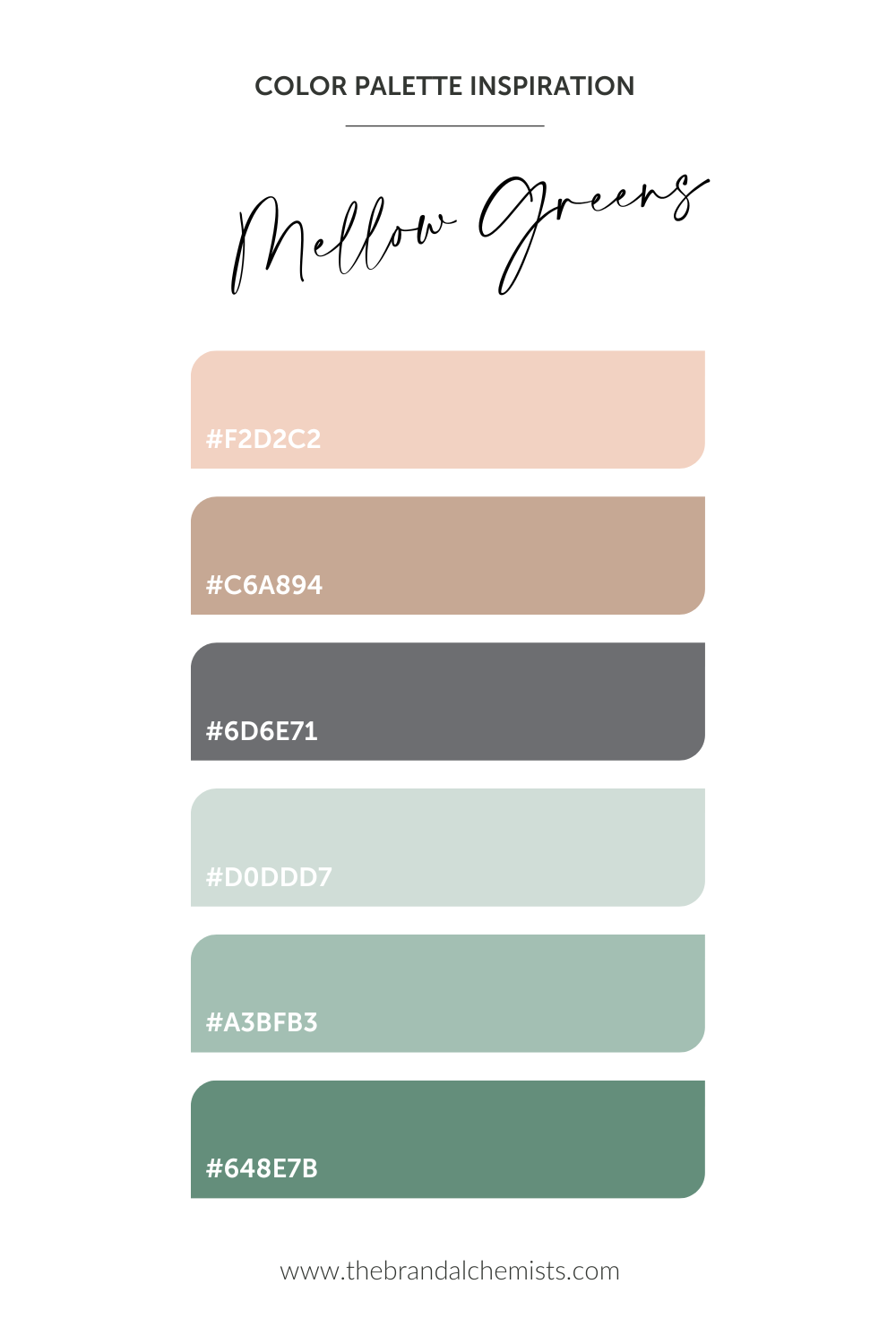 24 Aesthetic Colour Palettes for Soulful, Boho & Spiritual Brands (with ...